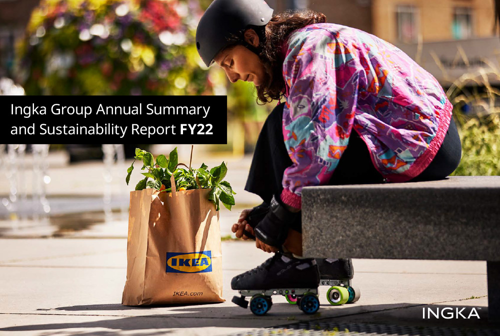 Ingka Group Annual Summary and Sustainability Report FY22 - ESG District