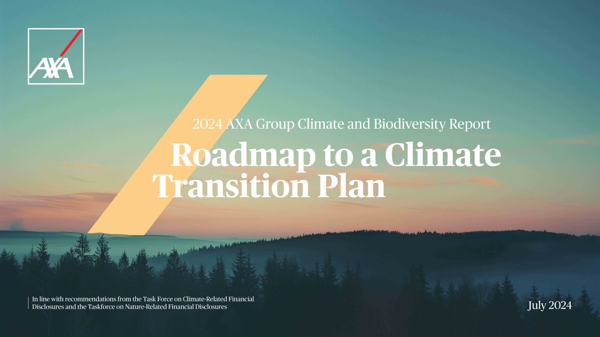2024 AXA Group Climate and Biodiversity Report - ESG District
